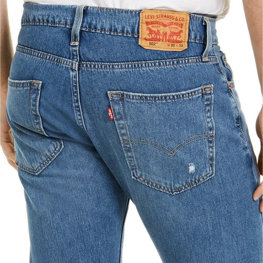 Levi's Men's 502 Regular Tapered Fit Jeans - Gem